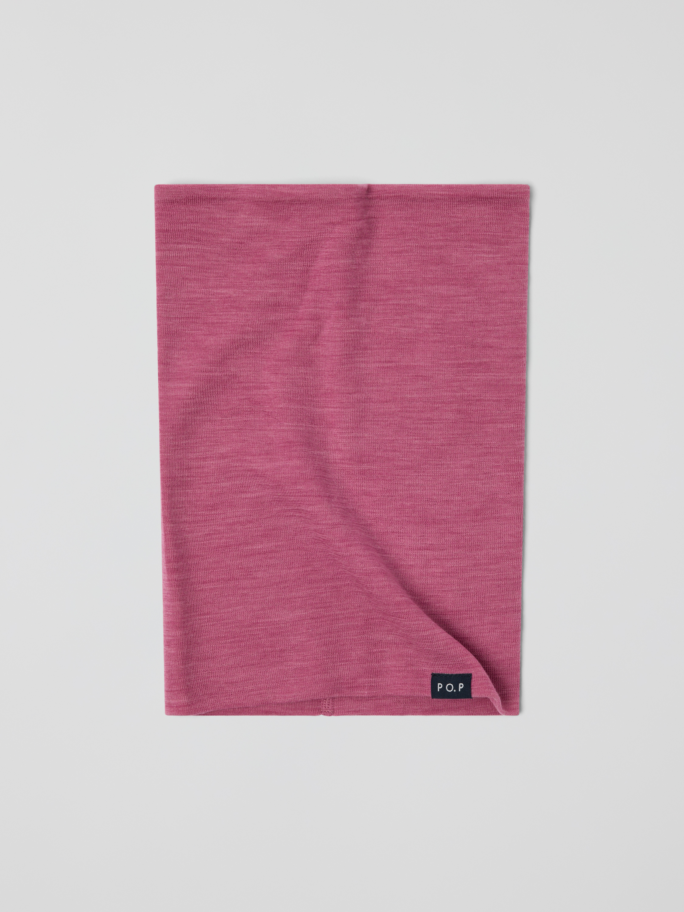 Neckwarmer merino wool - Pink