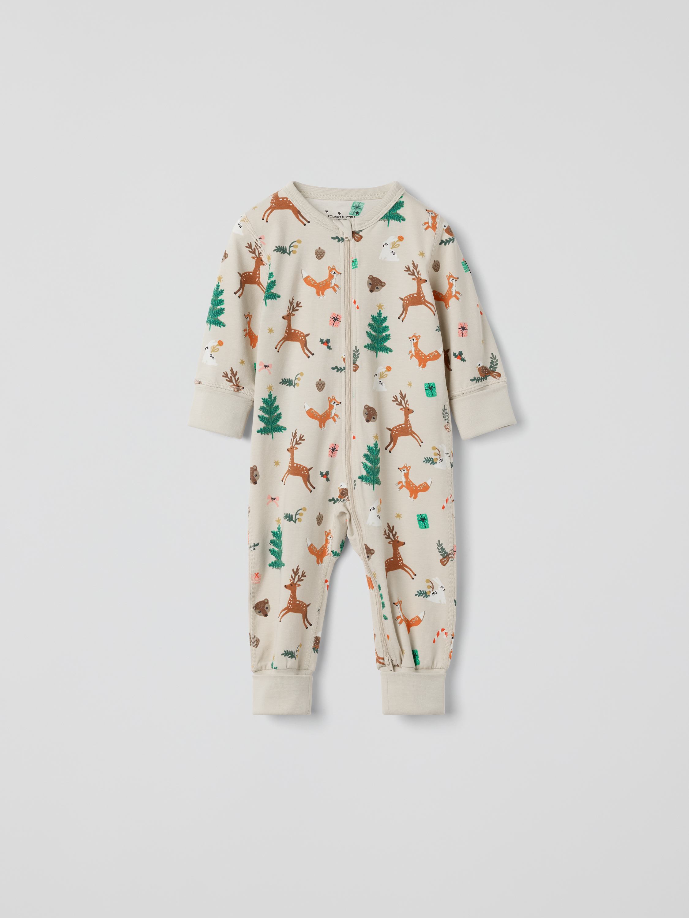 Christmas sleepsuit - Beige