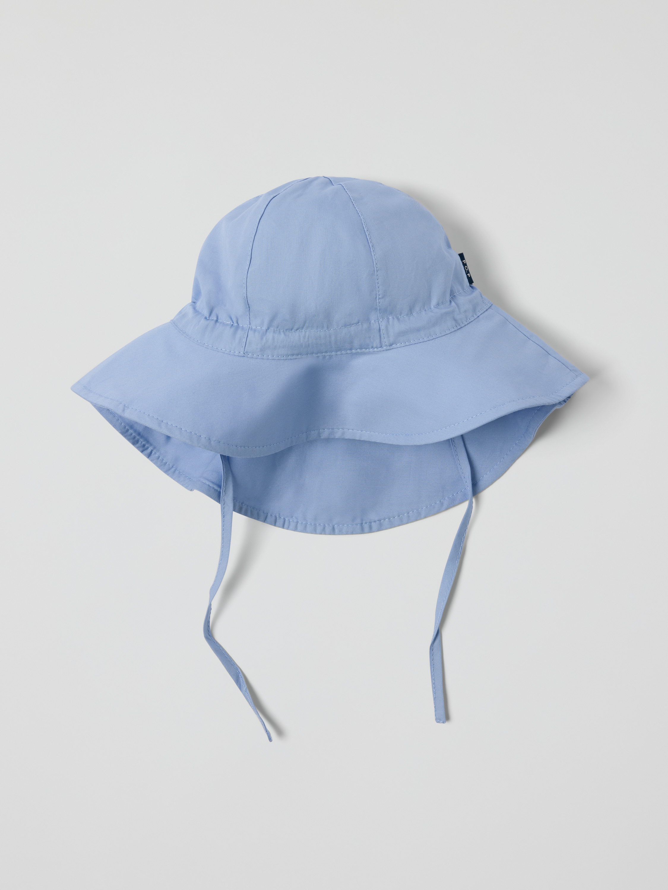 Woven sun hat UV protection - Light blue